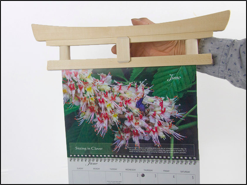 Torii Gate Calendar Holder | Fits All Calendars! – Skyboy Photos
